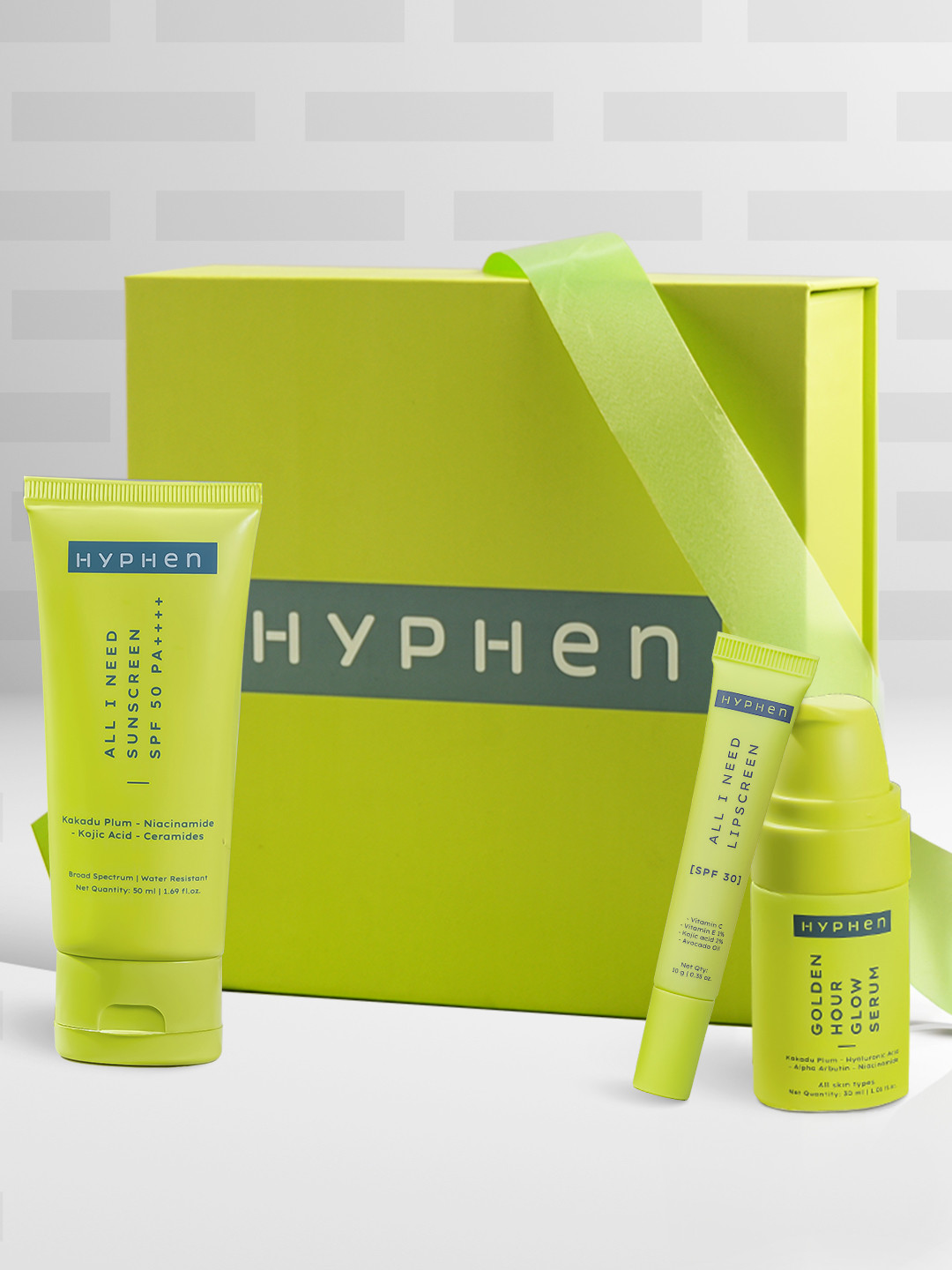 Buy Hyphen Daily Glow Essentials Gift Kit Face Serum Moisturizing ...