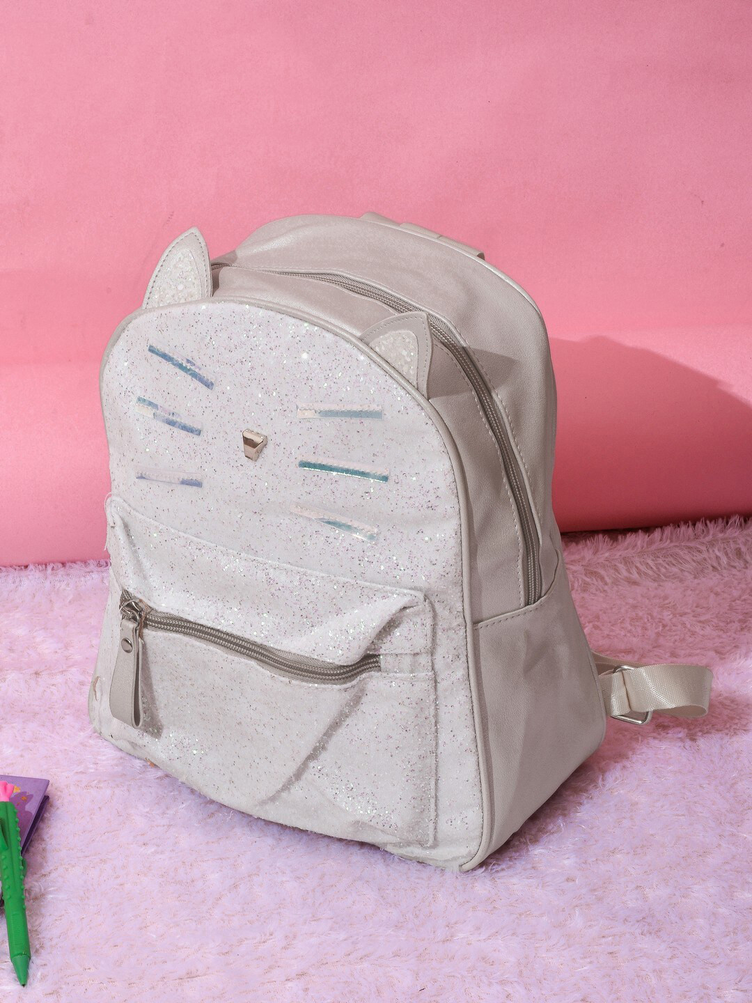 Buy POPLINS Kids Embellished Backpack - Backpacks for Unisex Kids ...