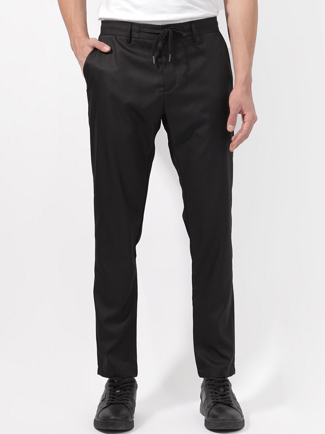 Buy RARE RABBIT Men Mid Rise Trousers - Trousers for Men 25903220 | Myntra