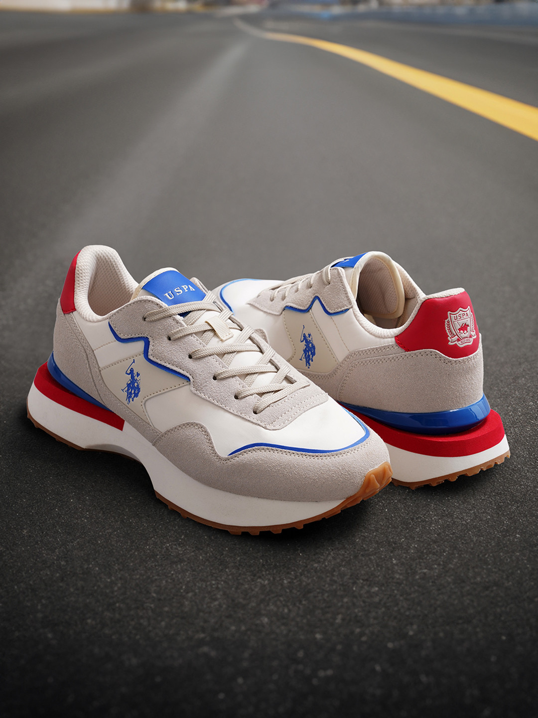 Buy U.S. Polo Assn. Men Wren Retro Joggers Sneakers - Casual Shoes for ...