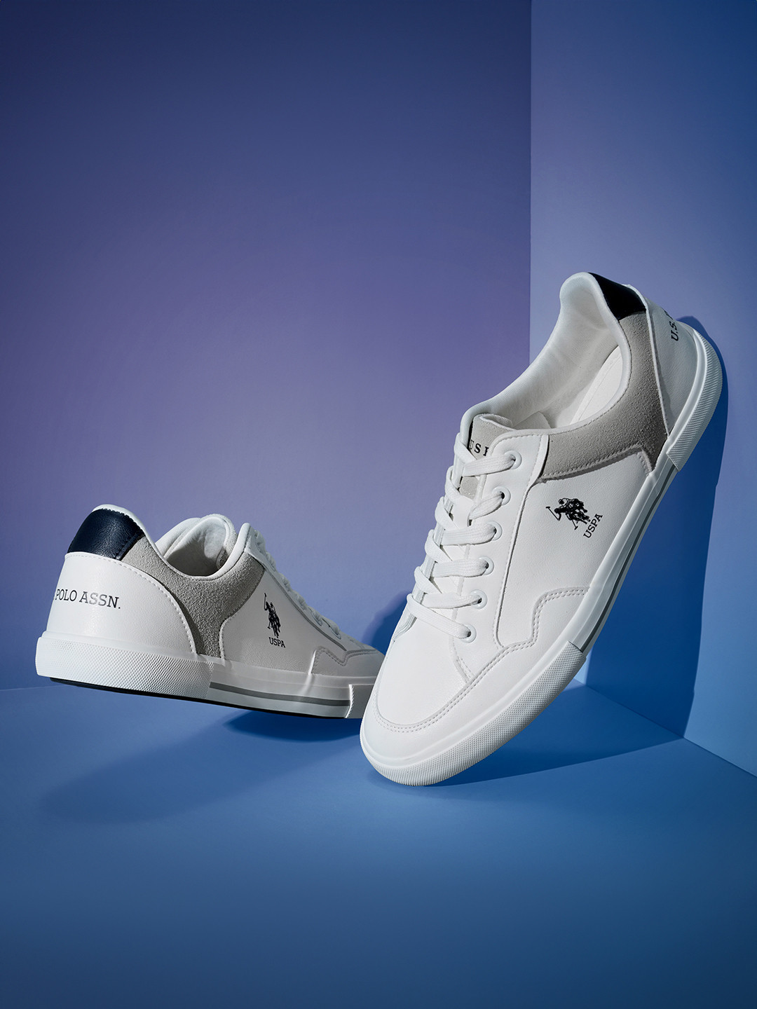 Buy U.S. Polo Assn. Men HAMPTON Comfort Insole Basics Sneakers - Casual ...