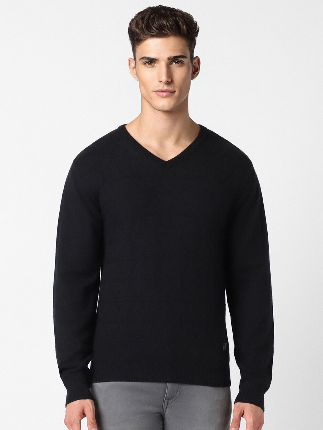 Buy Peter England Casuals V Neck Pullover - Sweaters for Men 25909630 ...