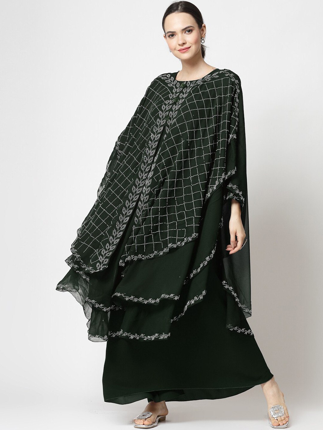 Buy KLOTTHE Embellished Burqa With Scarves - Burqas for Women 25914212 ...