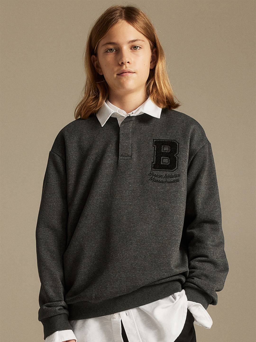 Buy H&M Boys Rugby Shirt - Sweatshirts for Boys 25926330 | Myntra