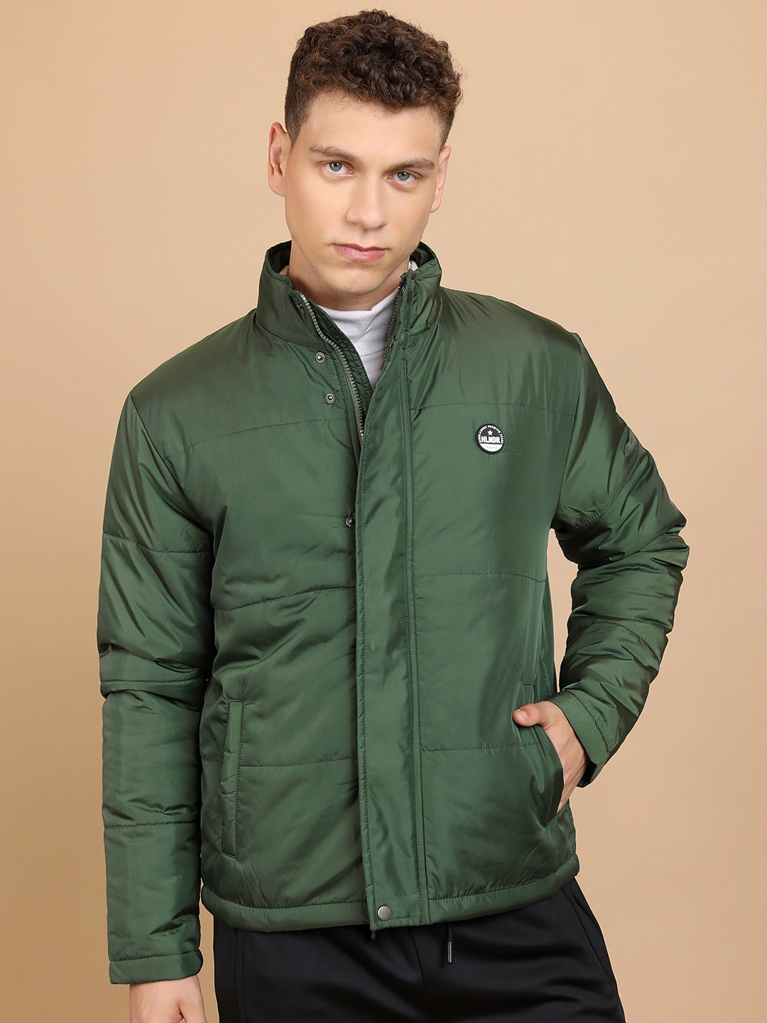 Buy HIGHLANDER Mock Collar Puffer Jacket - Jackets for Men 25939998 ...