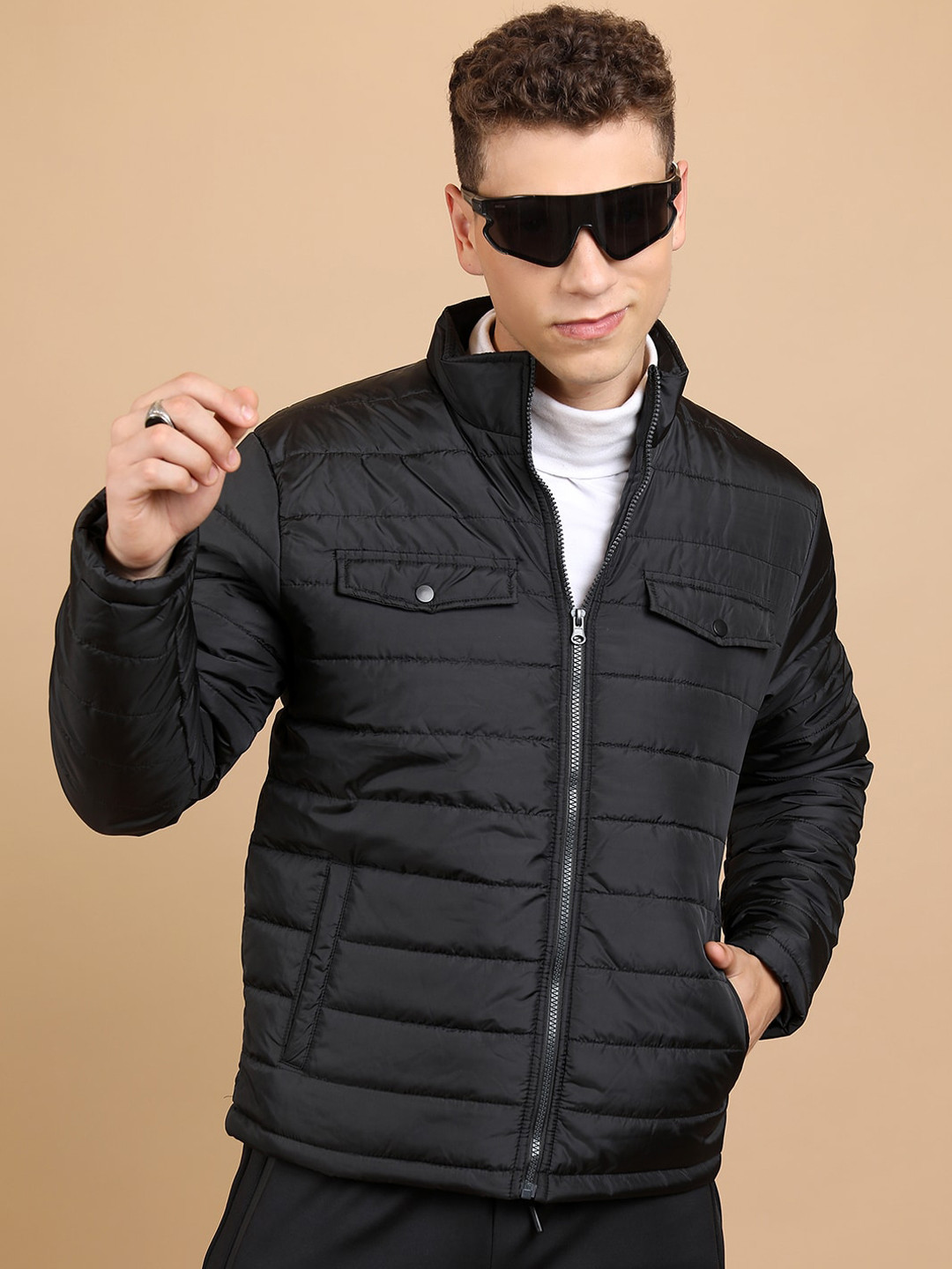 Buy HIGHLANDER High Neck Puffer Jacket - Jackets for Men 25940078 | Myntra