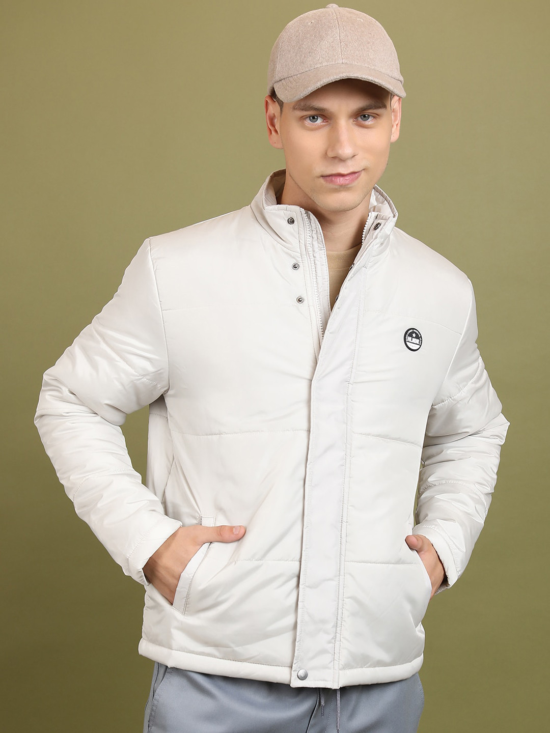 Buy HIGHLANDER Mock Collar Padded Jacket - Jackets for Men 25940276 ...