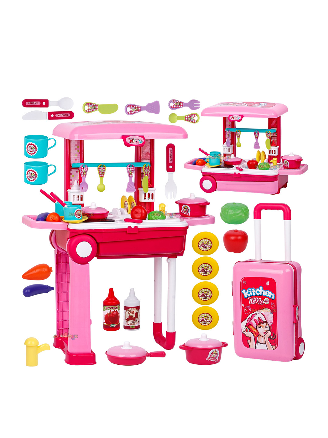Buy Zest 4 Toyz Kids Kitchen Set Role Play And Playsets - Role Play And ...