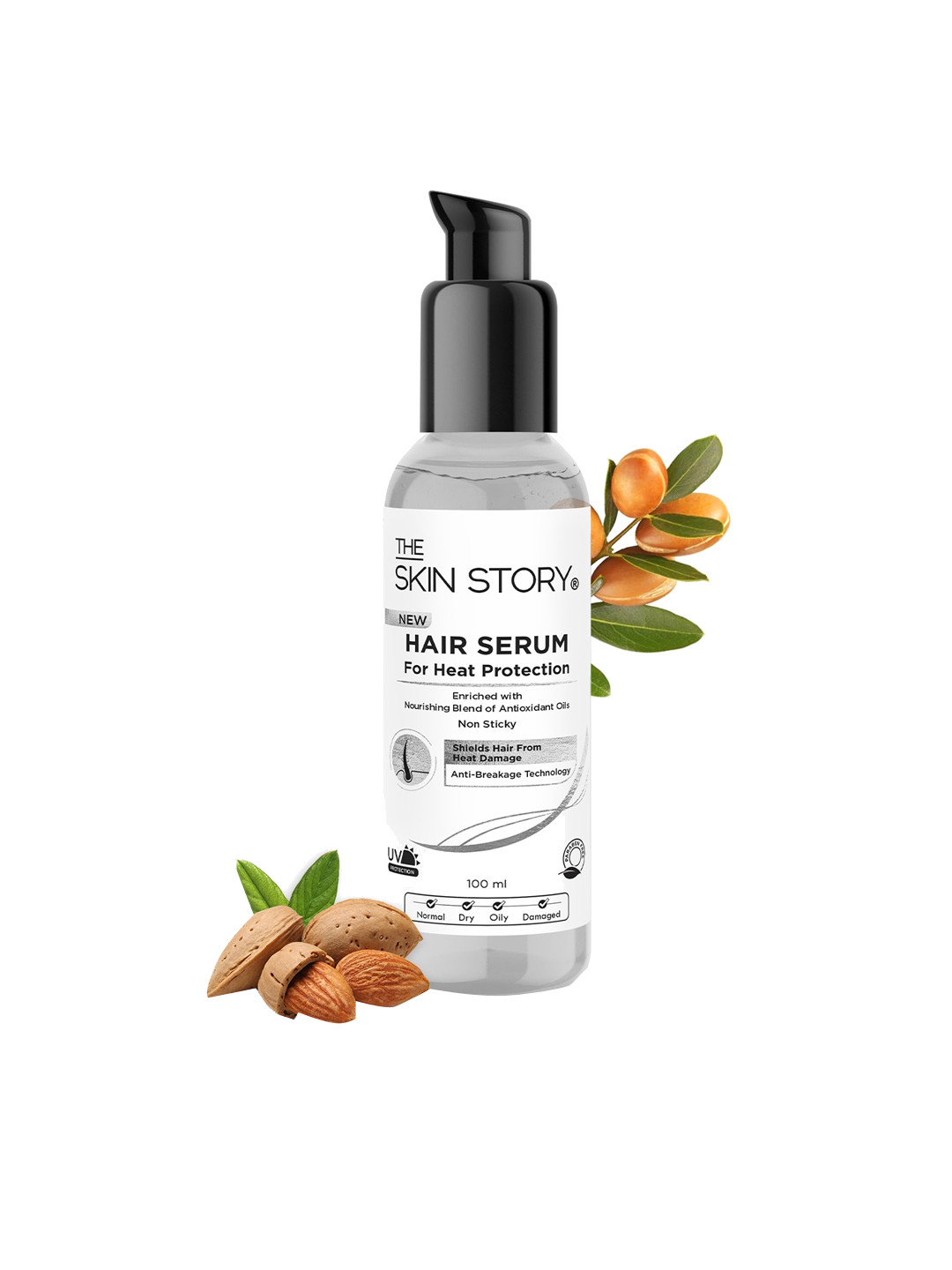 Buy THE SKIN STORY Hair Serum For Heat Protection 100ml - Hair Serum ...