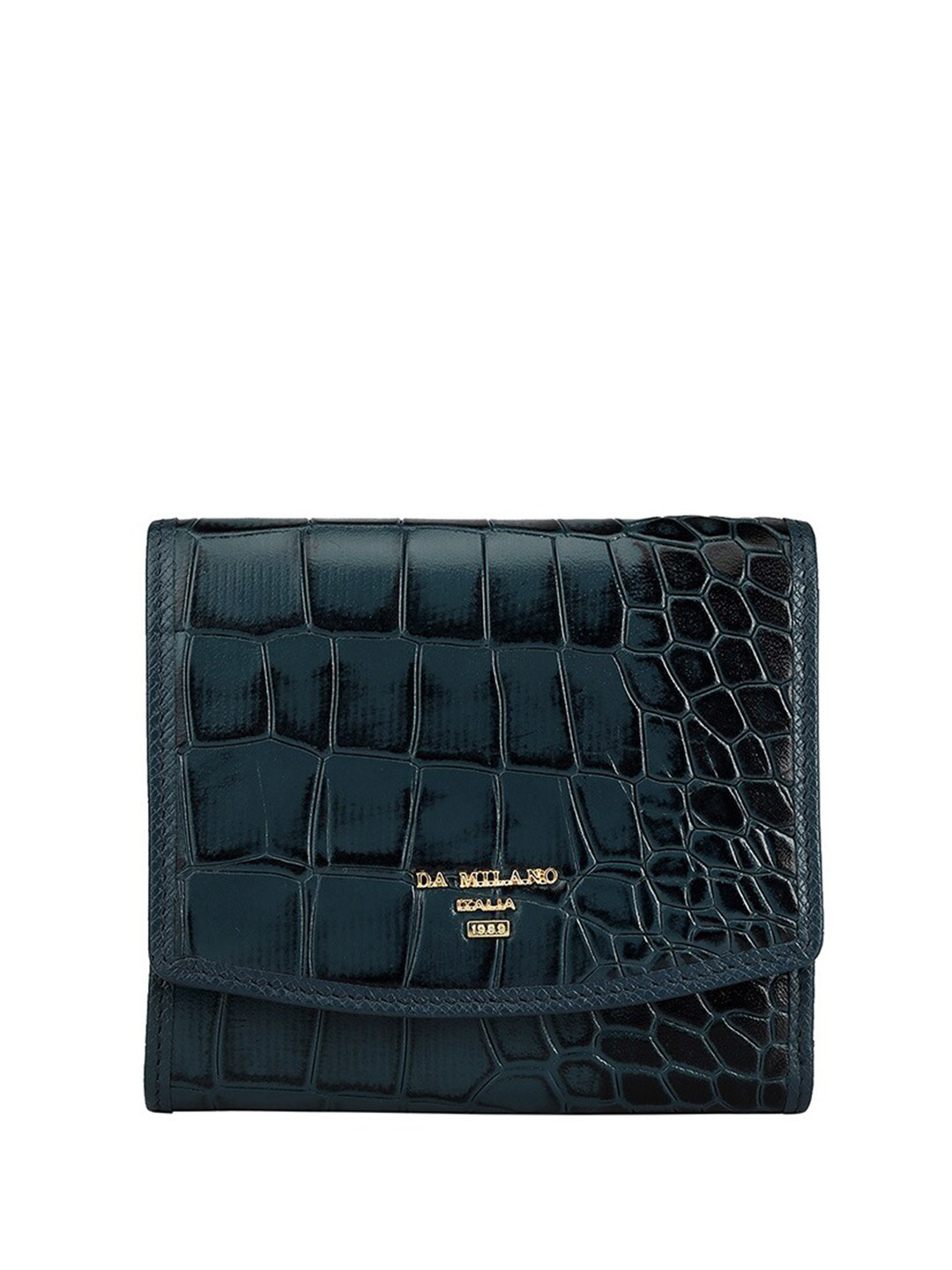 Buy Da Milano Textured Leather Three Fold Wallet - Wallets for Women ...