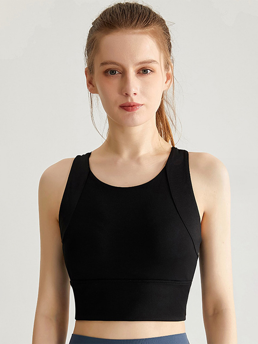 Buy LULU & SKY Medium Coverage High Support Super Support Workout Bra ...