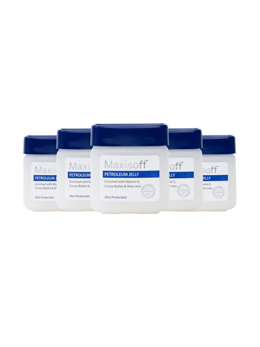 Buy Maxisoft Set Of 5 Petroleum Jelly 50ml Each - Body Cream And Lotion ...
