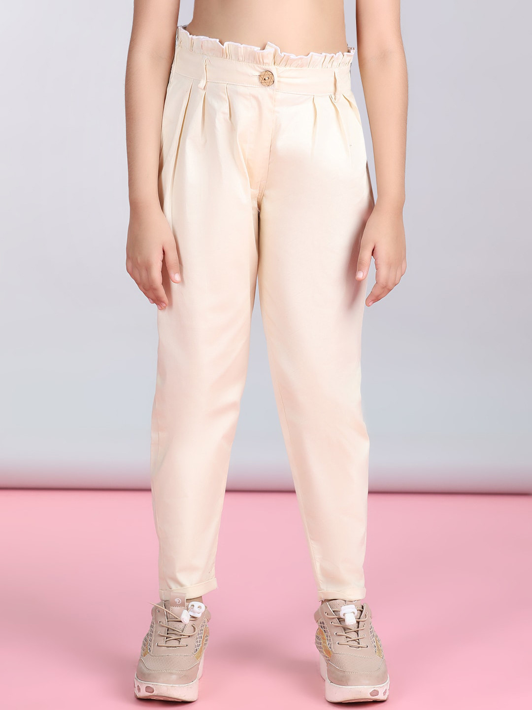 Buy Cutiekins Girls Low Rise Trousers - Trousers for Girls 25964356 ...