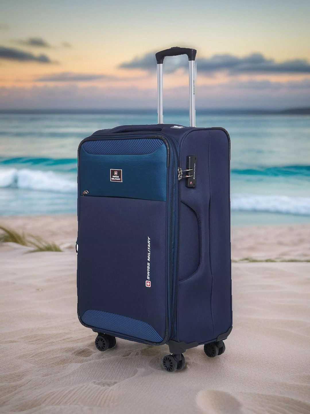 Buy SWISS MILITARY Platinum Soft Sideed 360 Degree Rotation Cabin ...