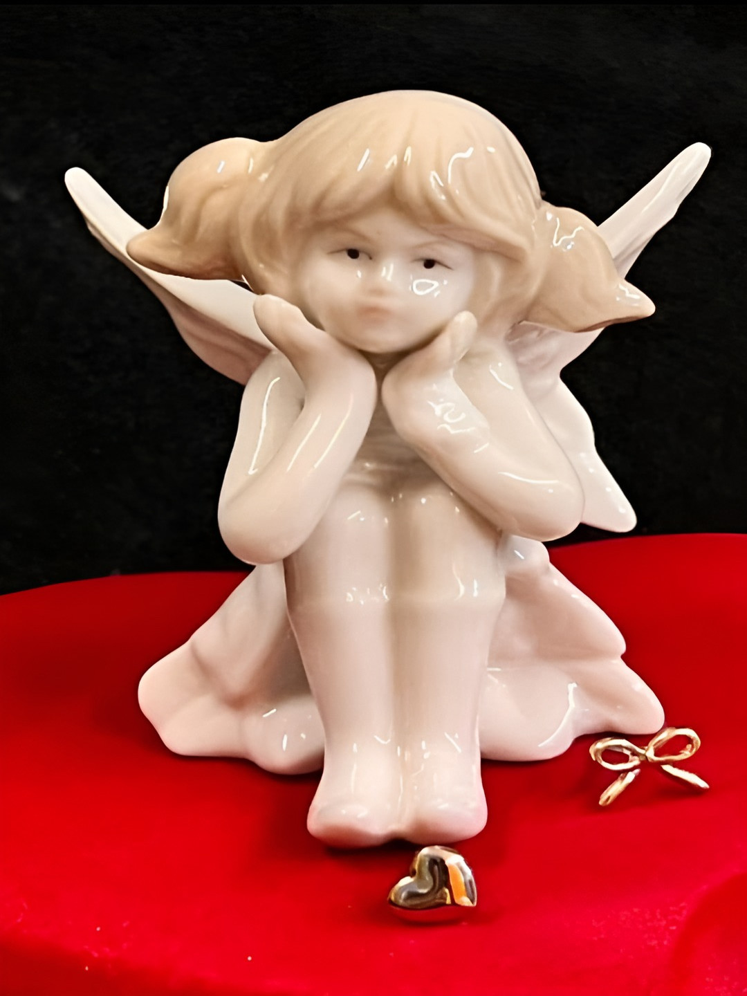 Buy Timaya's Decor Off White Angel Showpiece - Showpieces for Unisex ...