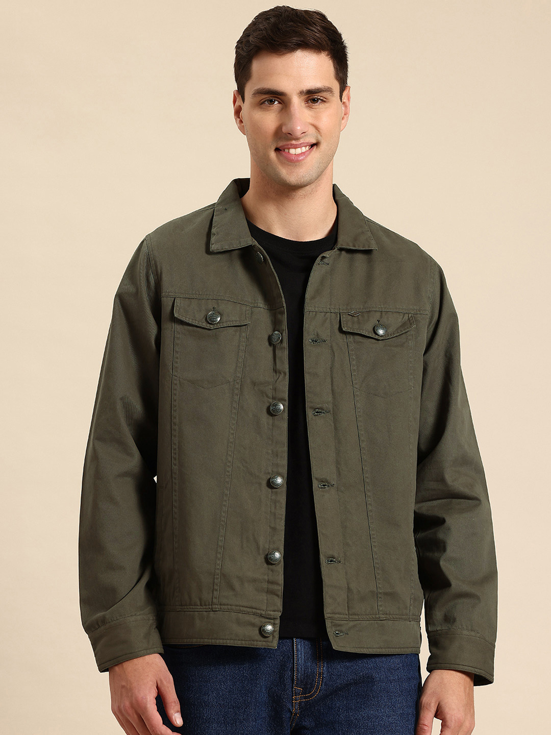 Buy Being Human Spread Collar Tailored Jacket - Jackets for Men ...