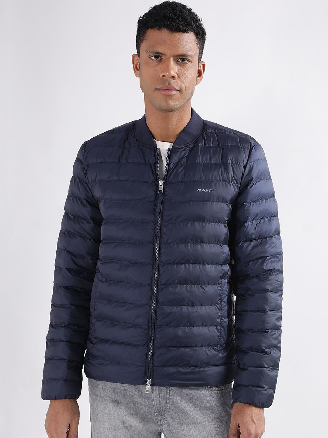 Buy GANT Mandarin Collar Puffer Jacket - Jackets for Men 25987222 | Myntra