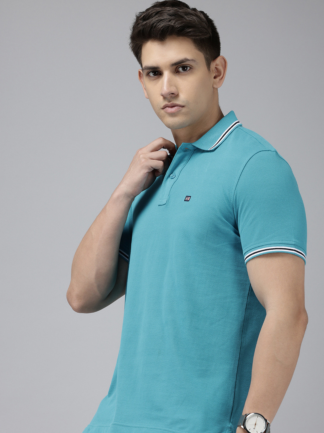 Buy Arrow Polo Collar Sport Fit Pure Cotton T Shirt - Tshirts for Men ...
