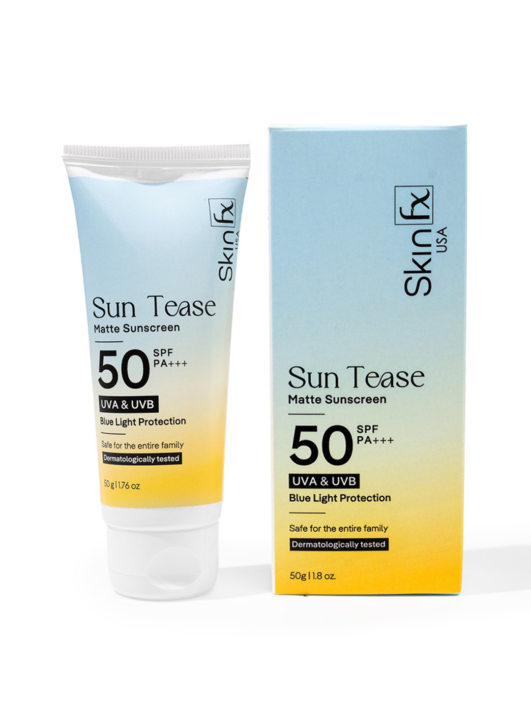 Buy Skin Fx SPF 50 PA+++ Sun Tease Matte Sunscreen 50g - Face Sunscreen ...