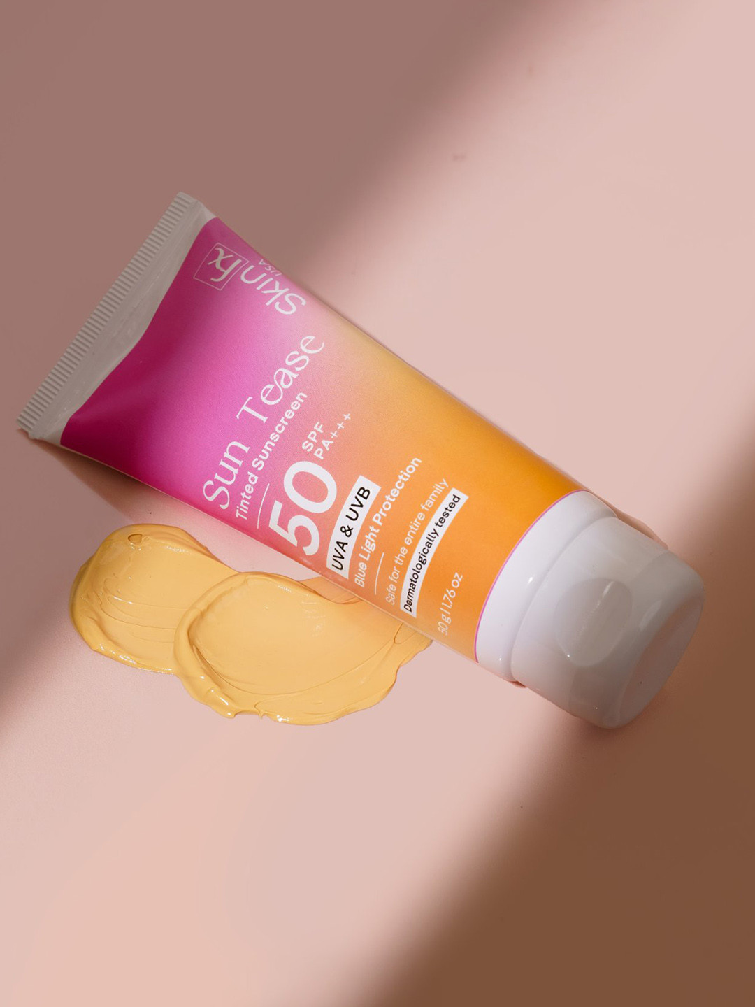 Buy Skin Fx SPF 50 P+++ Sun Tease Tinted Sunscreen 50g - Face Sunscreen for Unisex 25997350 | Myntra