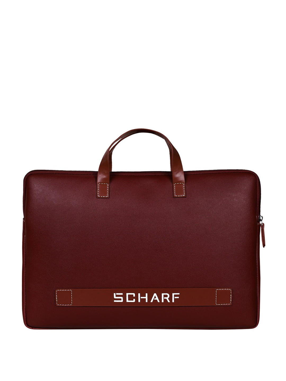 Buy SCHARF Unisex Leather Laptop Bag Up To 15 Inch - Laptop Bag for ...