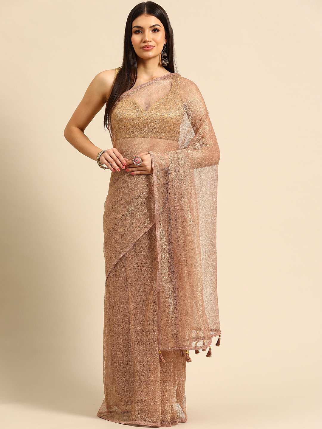 Buy Simaaya Embroidered Net Saree - Sarees for Women 25998686 | Myntra