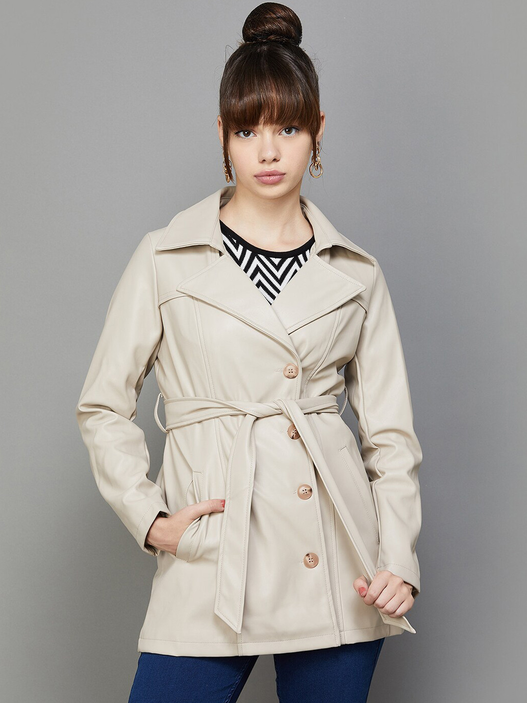 Buy Ginger By Lifestyle Long Sleeves Tailored Jacket - Jackets for ...