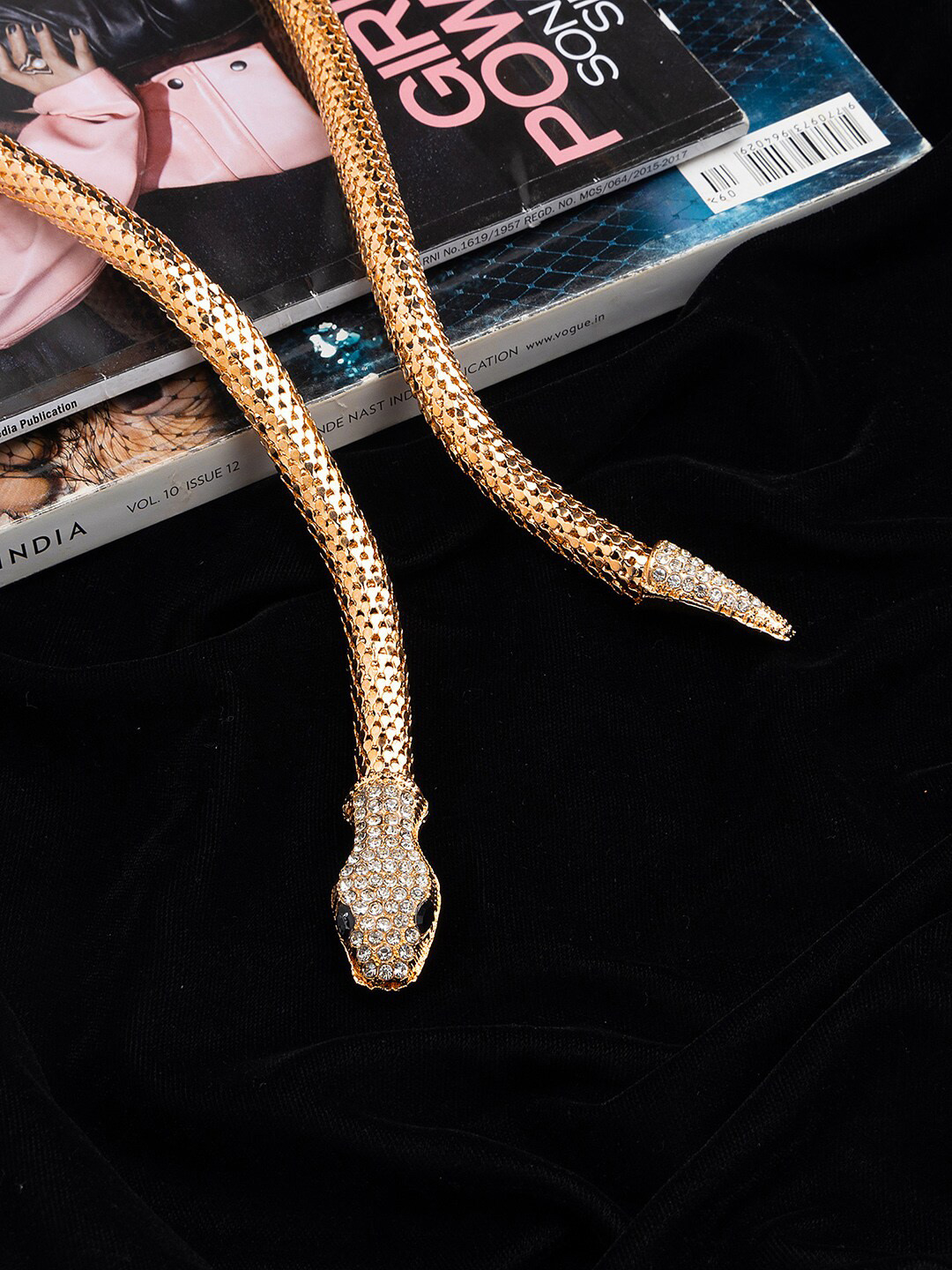 Buy Kazo Embellished Coiled Magnetic Belt - Belts for Women 26014608 ...