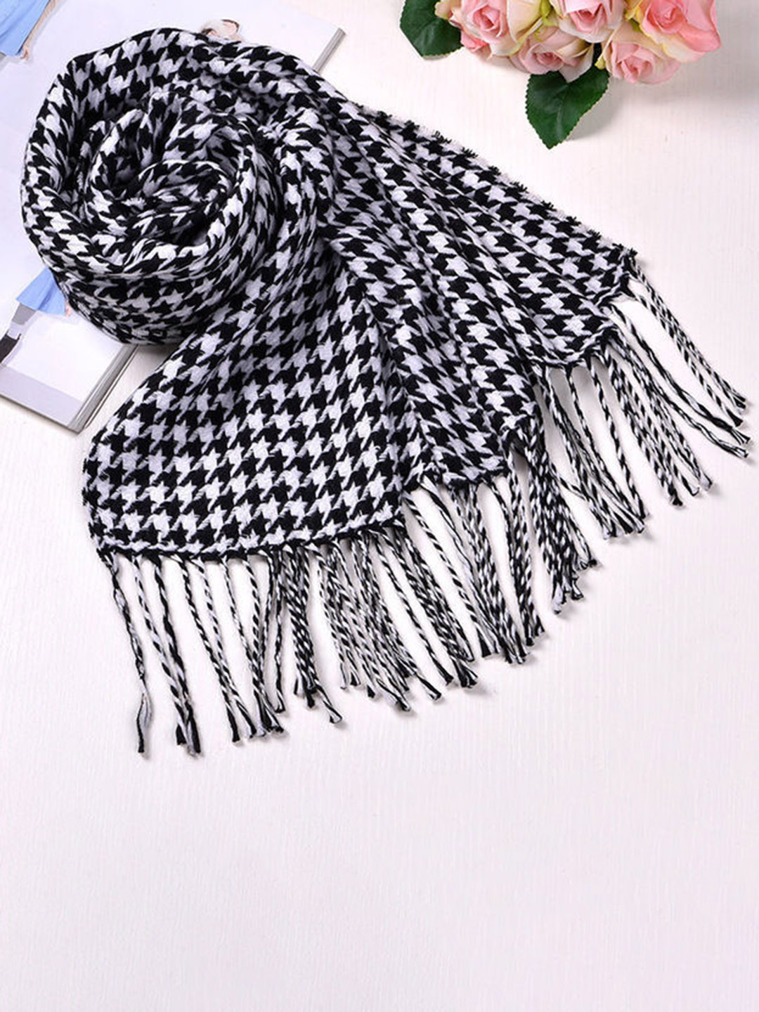 Buy Alexvyan Checked Acrylic Muffler - Mufflers for Men 26025888 | Myntra