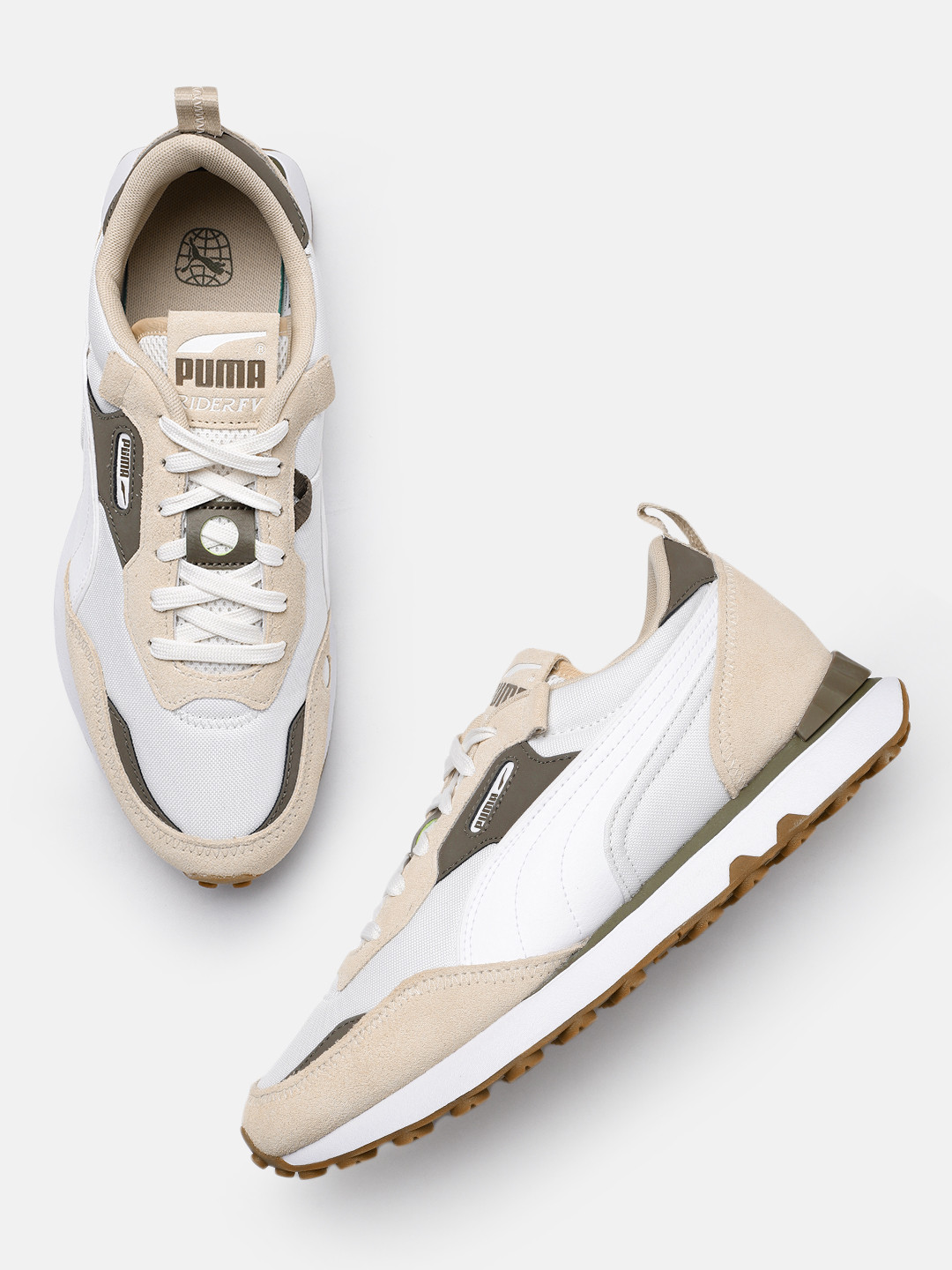 Buy Puma Unisex Rider FV Base Sneakers - Casual Shoes for Unisex ...