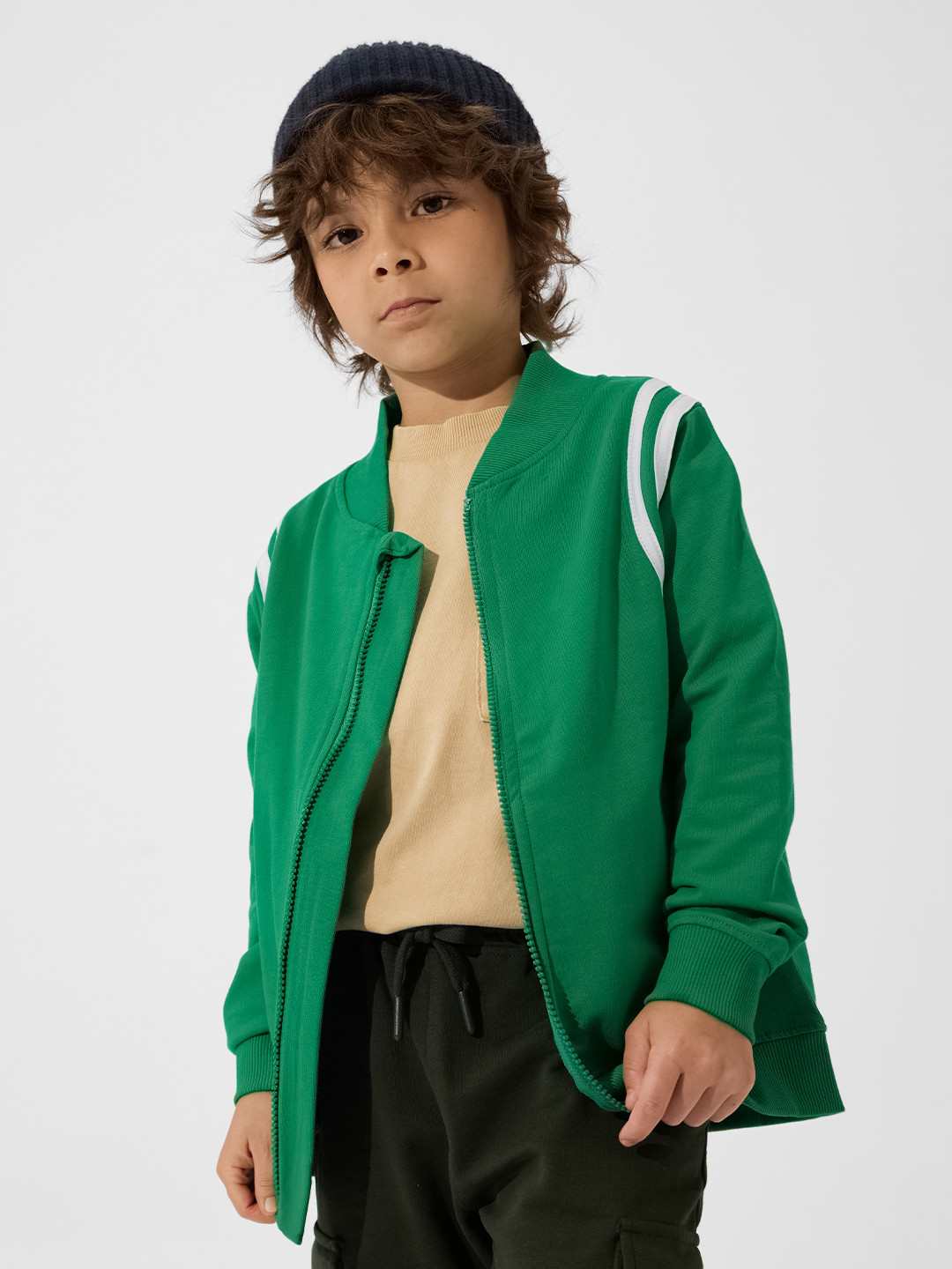 Buy The Souled Store Boys Lightweight Cotton Varsity Jacket - Jackets ...