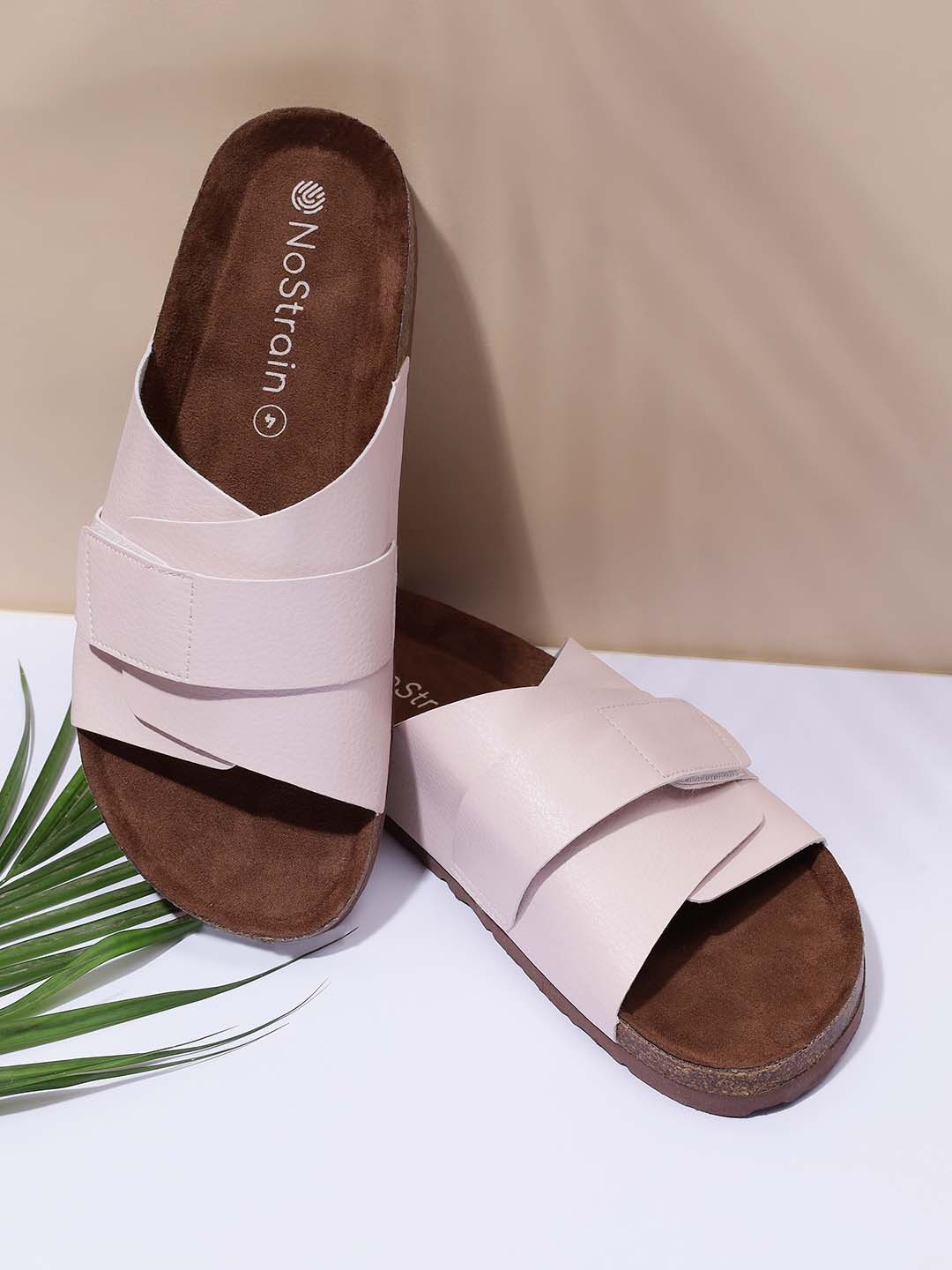 Buy NoStrain Women Double Layered Cork Flats - Flats for Women 26033534 ...