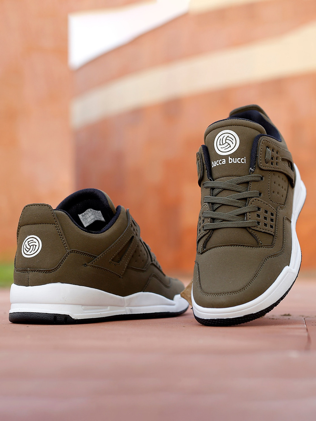 Buy Bacca Bucci Men ULTRAFORCE Mid Top Textured Lightweight Comfort ...