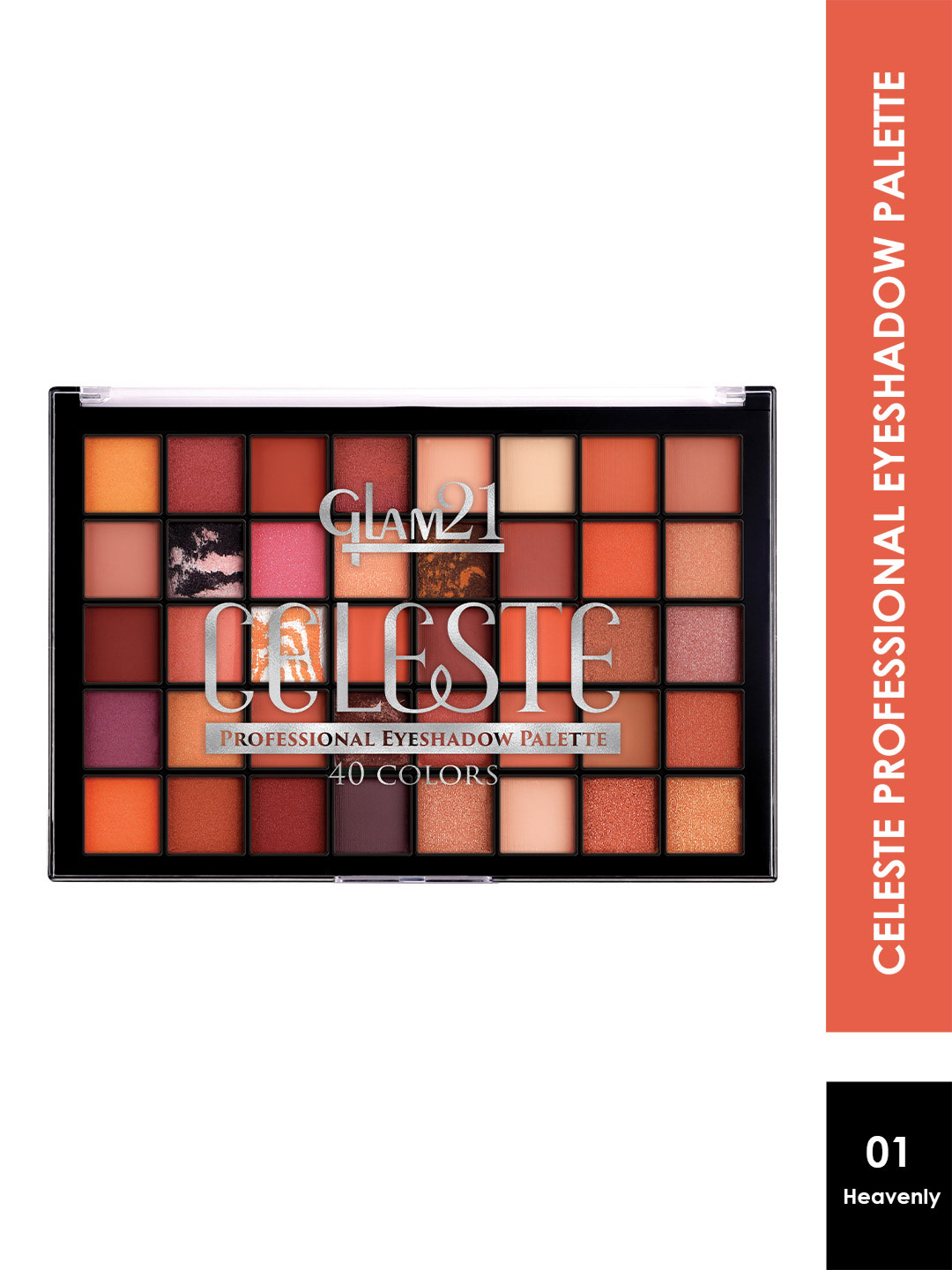 Buy GLAM21 Celeste Professional Eyeshadow Palette 50g 40 Shades ...