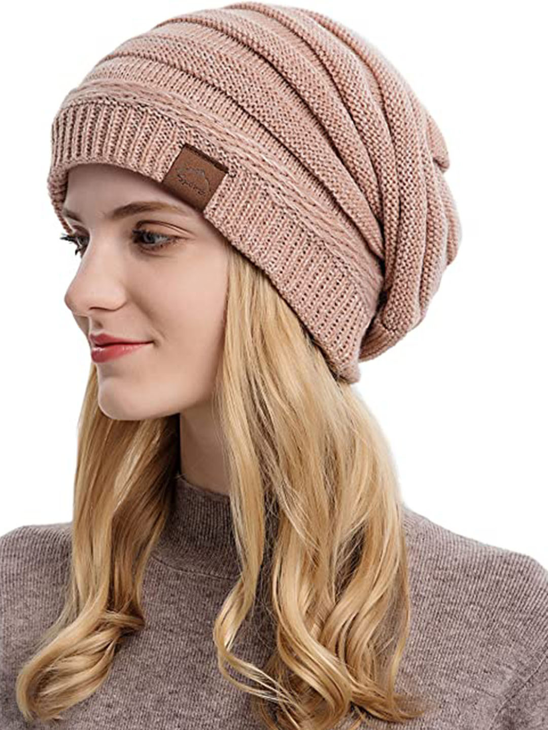 Buy Alexvyan Women Self Design Acrylic Beanie - Caps for Women 26039984 ...