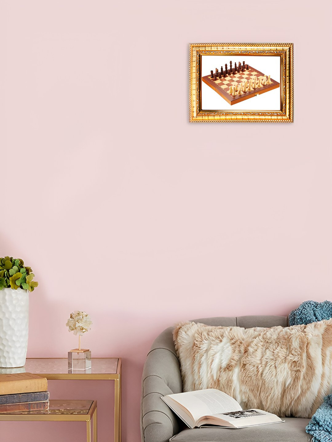 Buy Hawai Gold Toned & Brown Feng Shui Vastu Remedies Wooden Rectangle ...