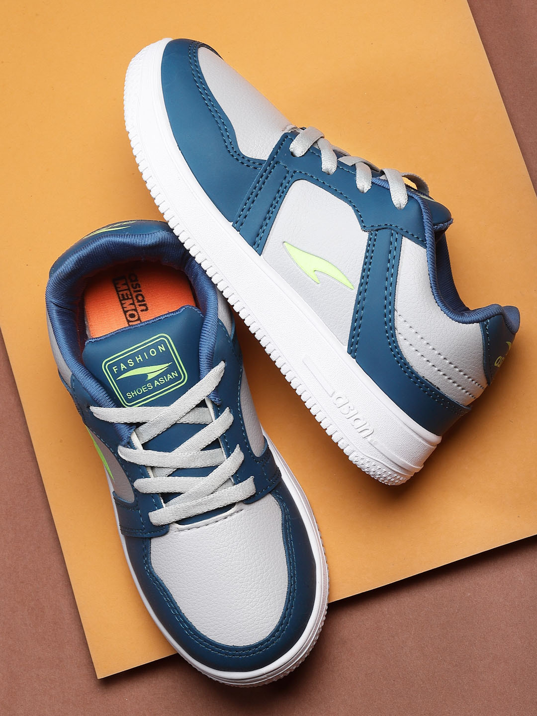Buy ASIAN Boys THUNDER 05 Colourblocked Memory Foam Insole Basics ...