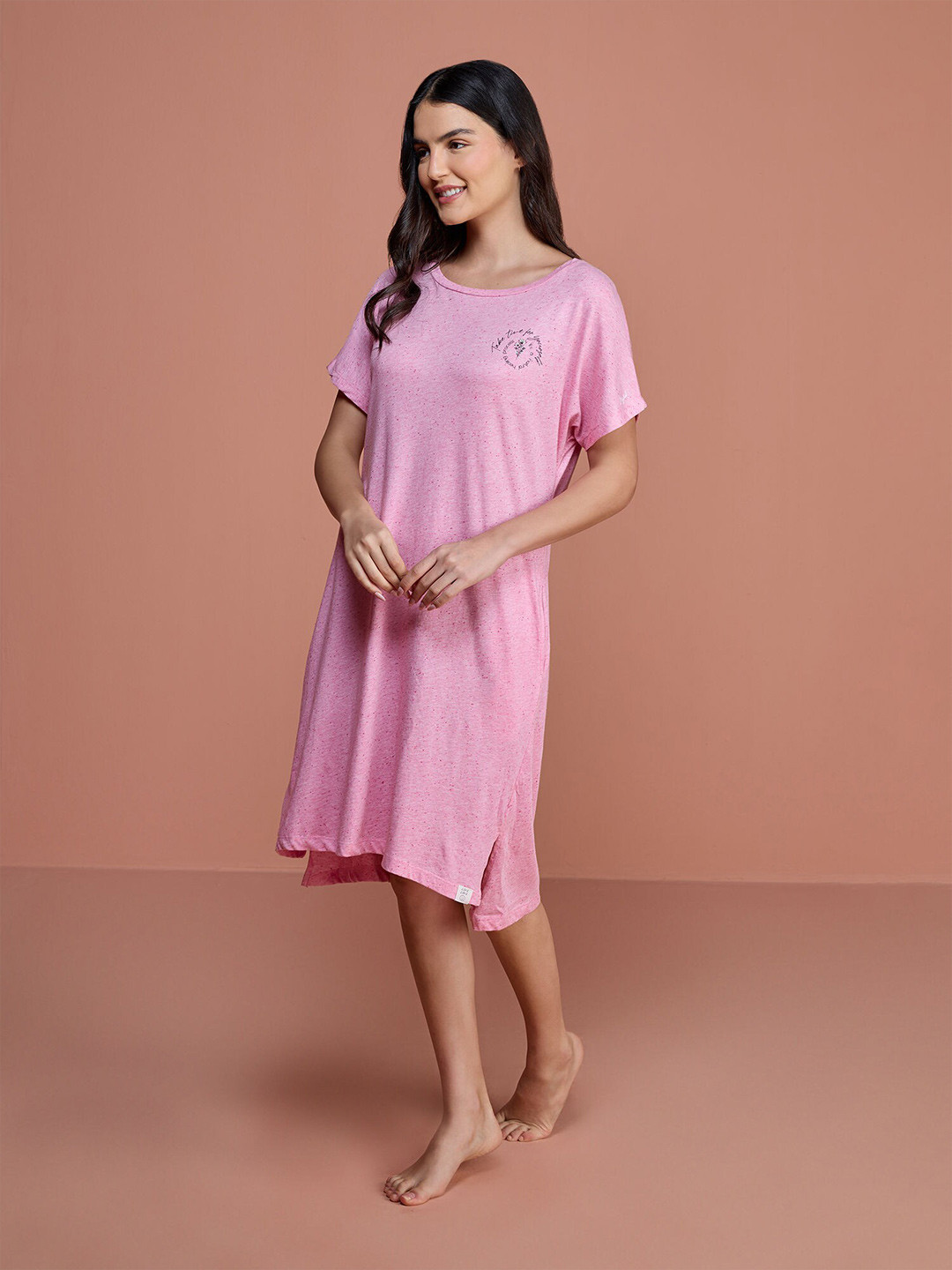 Buy Nykd Women Neppy T Shirt Night Dress - Nightdress for Women ...