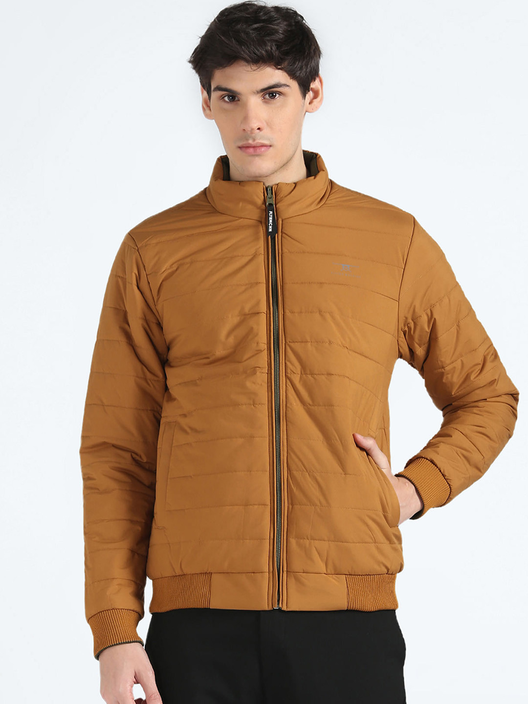 Buy Flying Machine High Neck Reversible Bomber Jacket - Jackets for Men ...