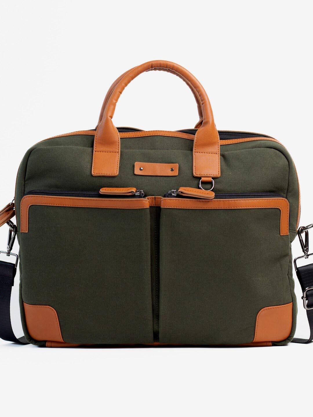 Buy THE MESSY CORNER Unisex Colourblocked 15 Inch Laptop Bag - Laptop ...