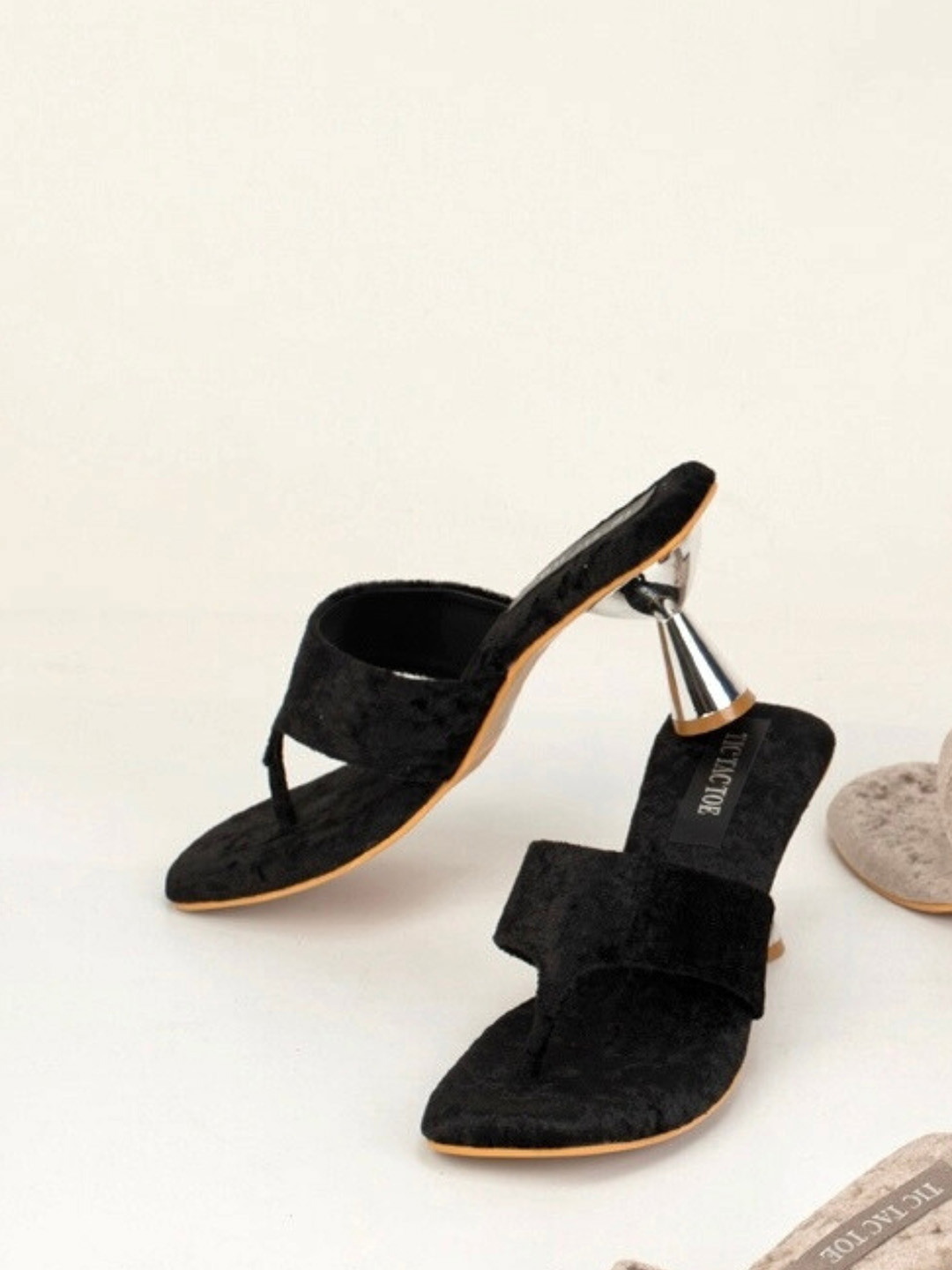 Buy TIC TAC TOE Open Toe Wedge Slim Heels - Heels for Women 26100248 ...