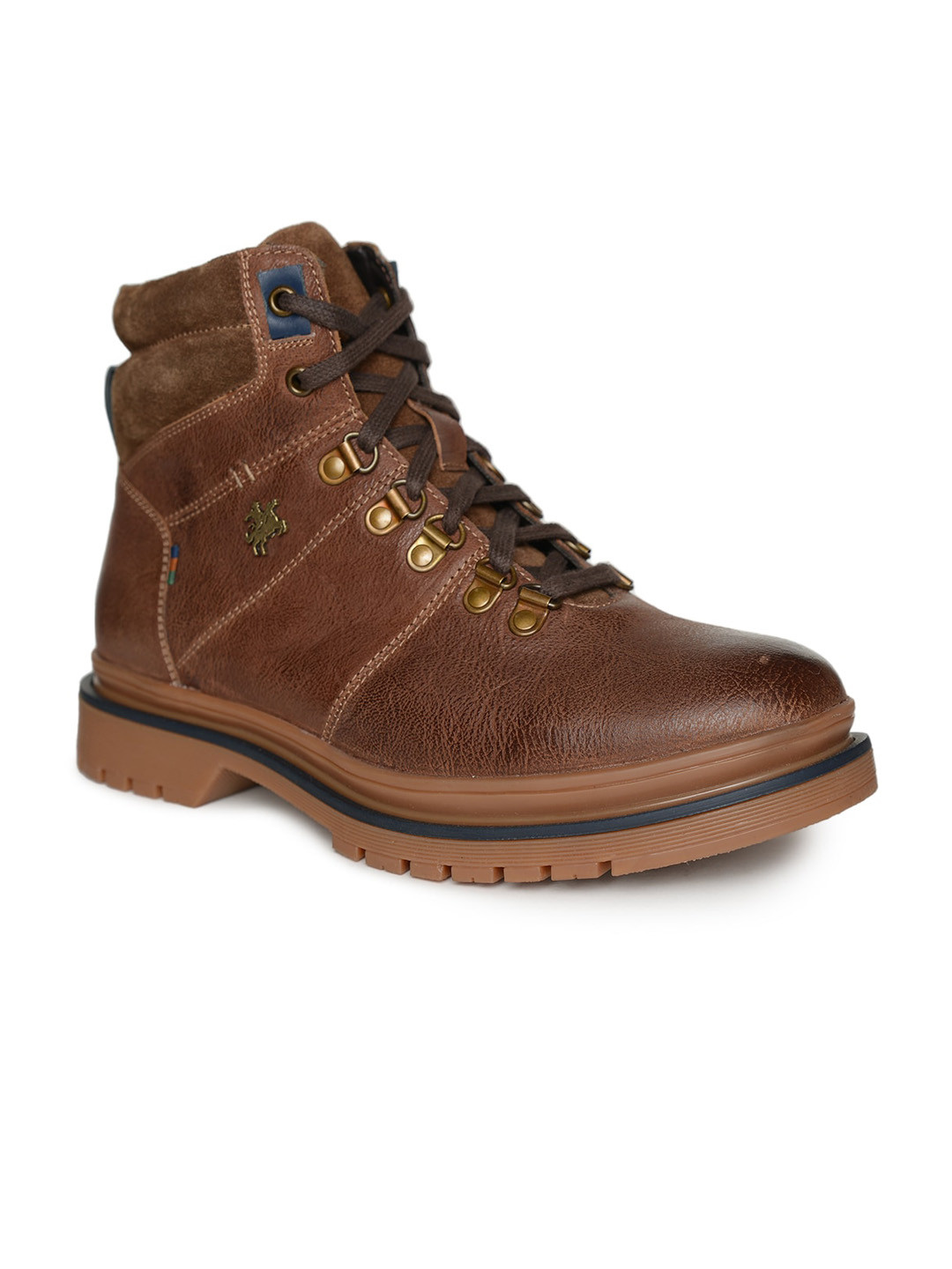 Buy Buckaroo Men Mid Top Leather Biker Boots - Boots for Men 26107732 ...