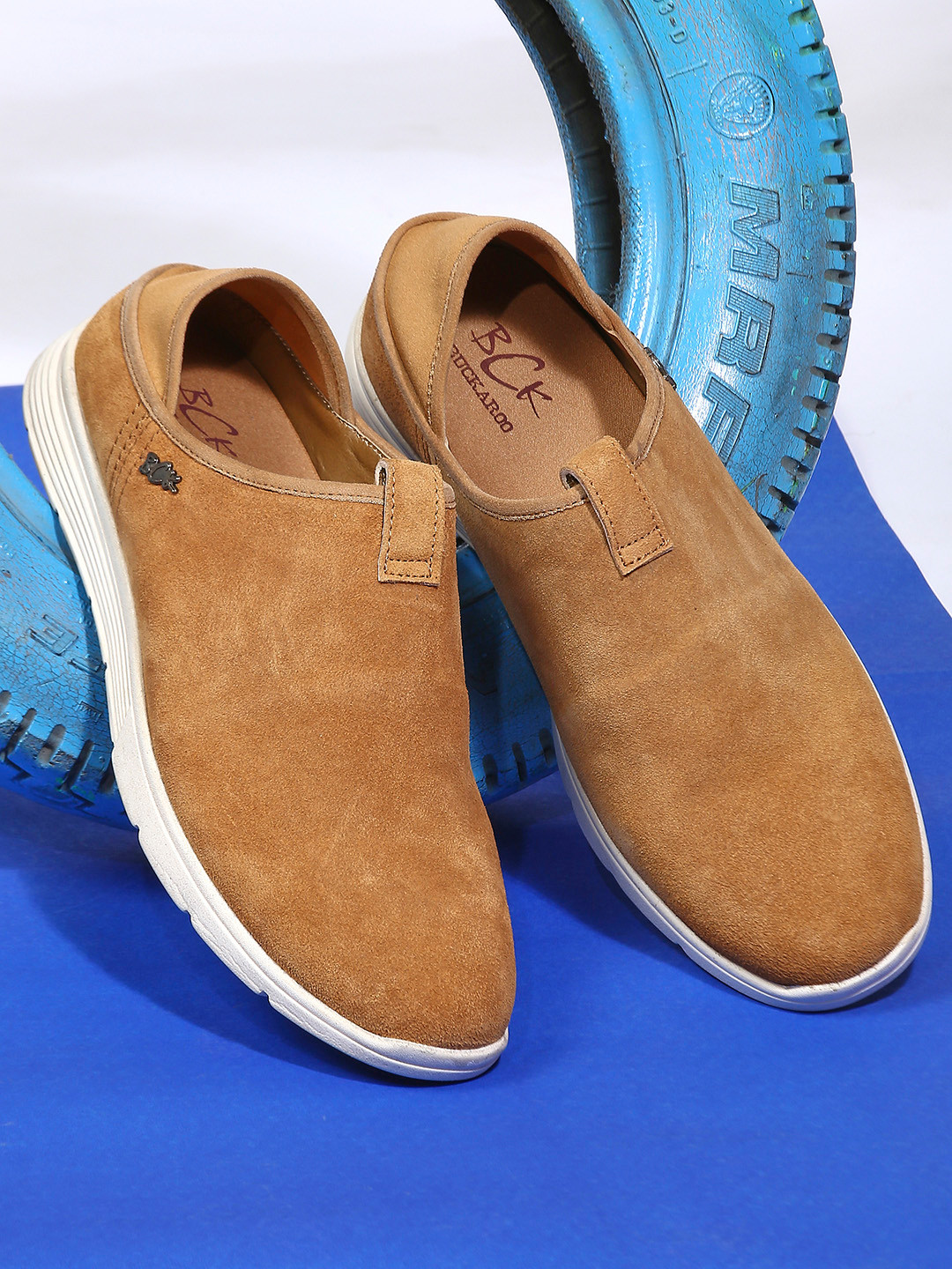 Buy Buckaroo Men EPIC Leather Slip On Sneakers - Casual Shoes for Men ...