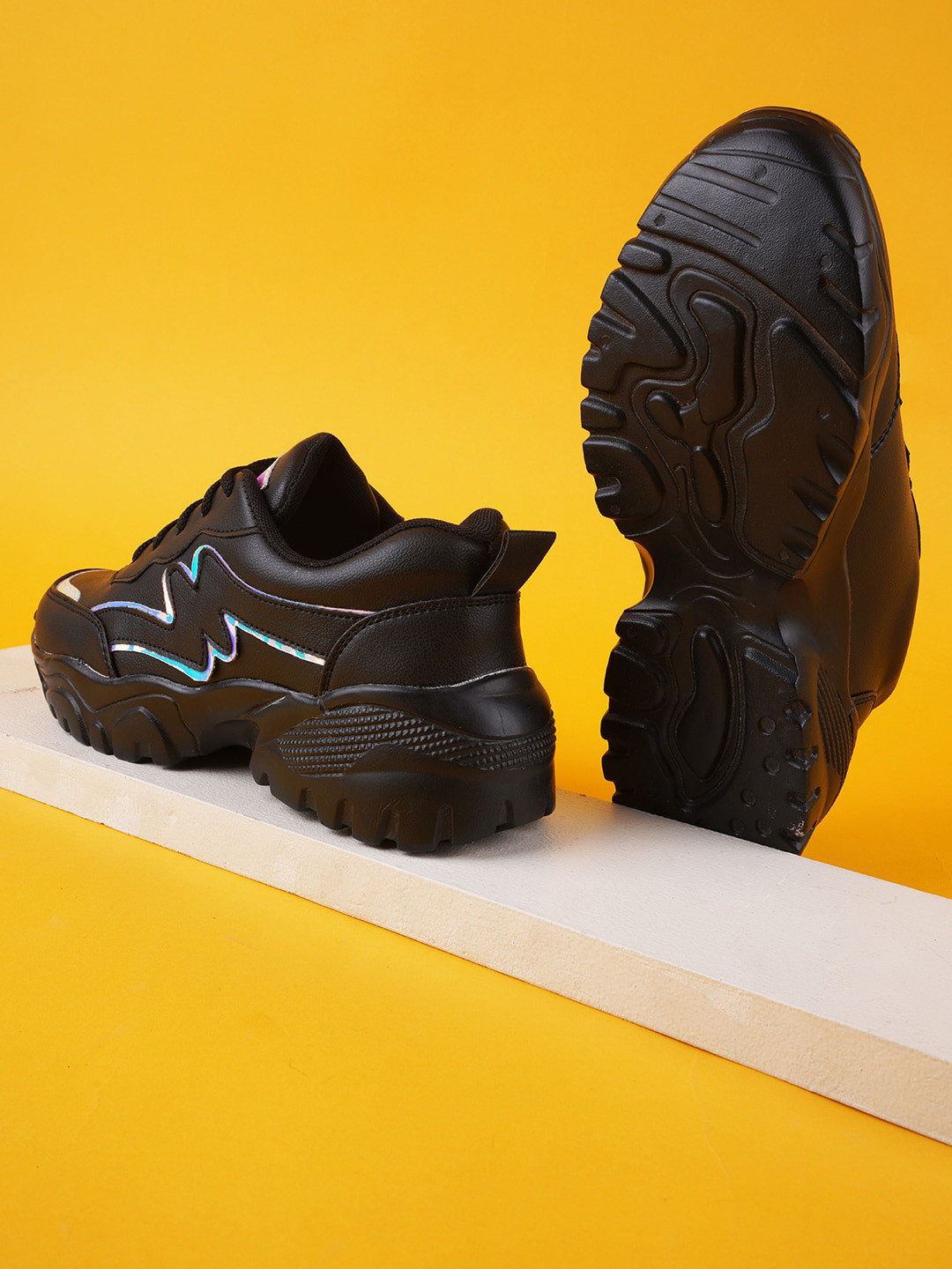 Buy PERY PAO Women Round Toe Lace Up Sneakers - Casual Shoes for Women ...