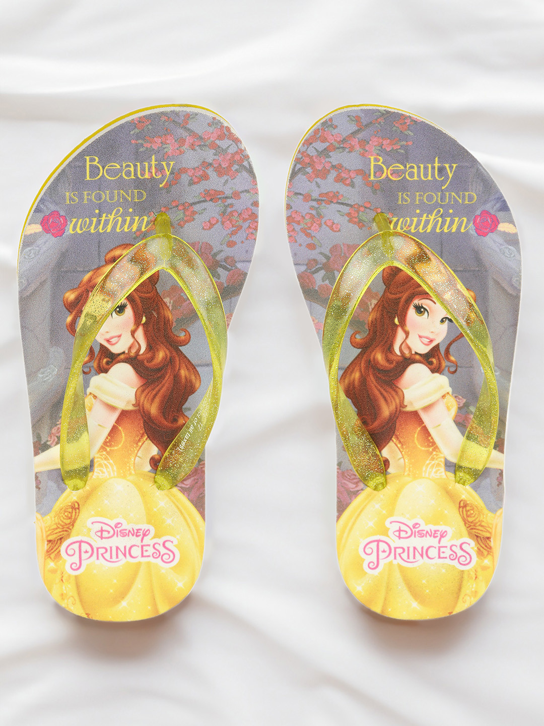 Buy Toothless Girls Disney Princess Printed Thong Flip Flops - Flip ...