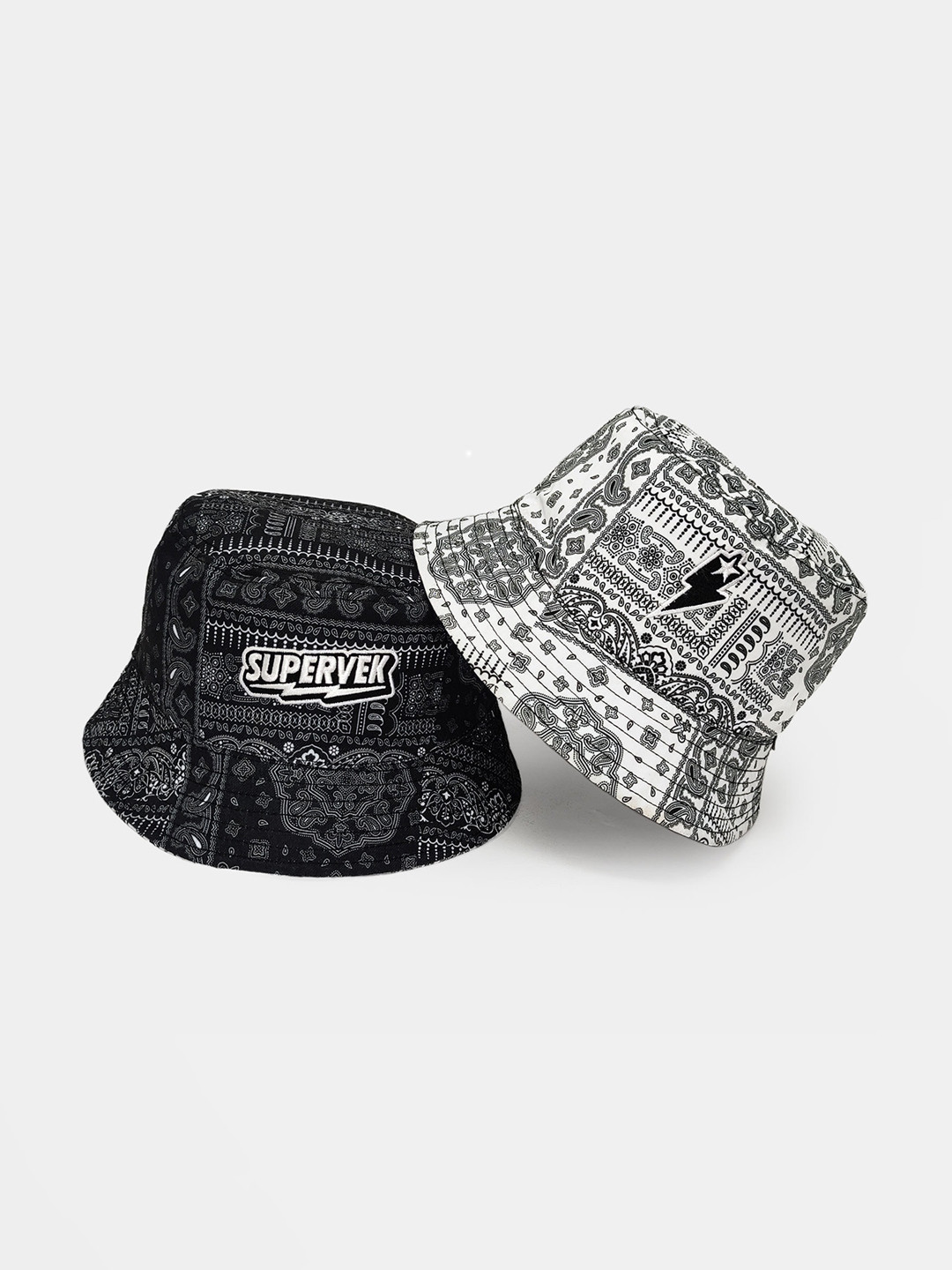 Buy SUPERVEK Bandana Reversible Bucket Hat - Hat for Unisex 26127588 ...