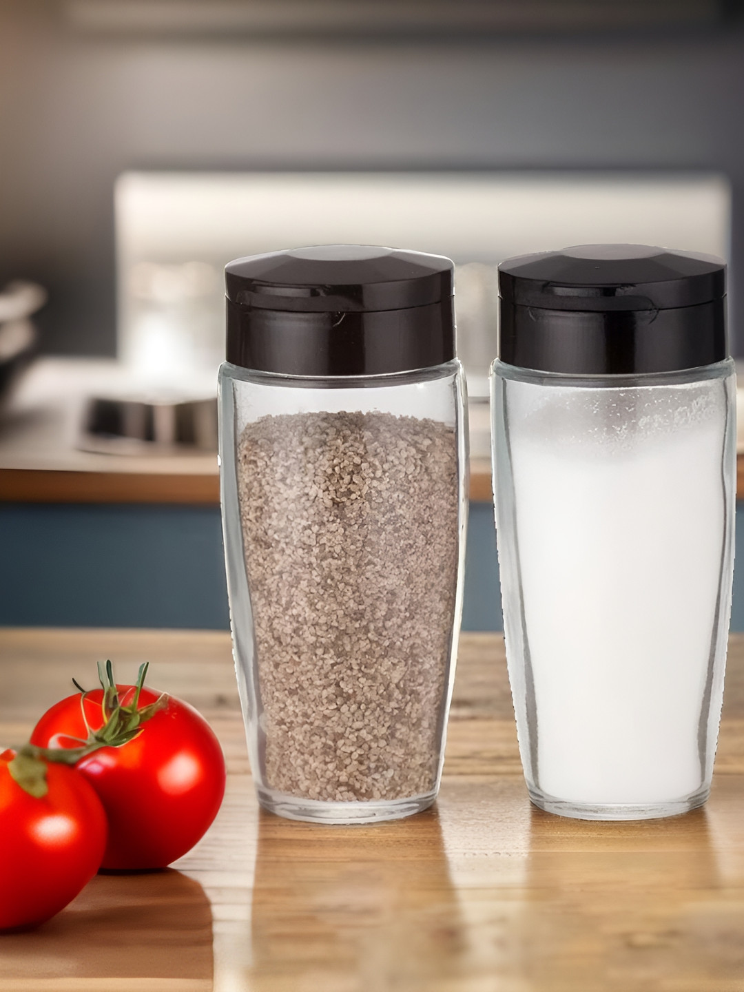 Buy Red Butler Transparent Glass Dishwasher Safe Salt And Pepper ...