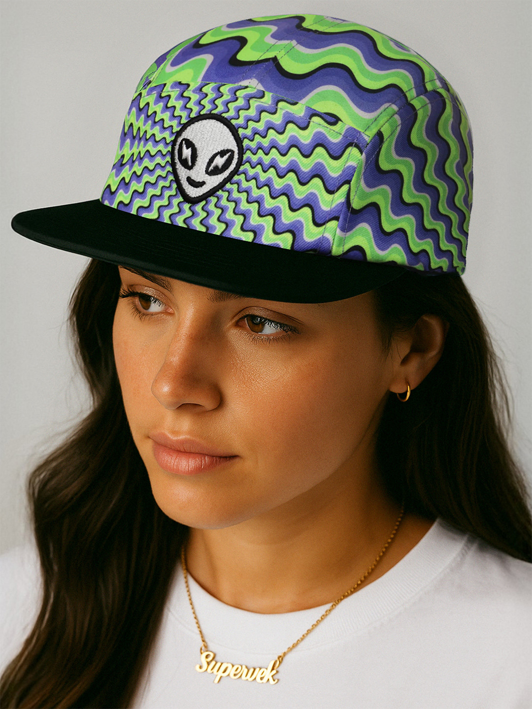 Buy SUPERVEK Area 51 5 Panel Cap - Caps for Unisex 26138572 | Myntra