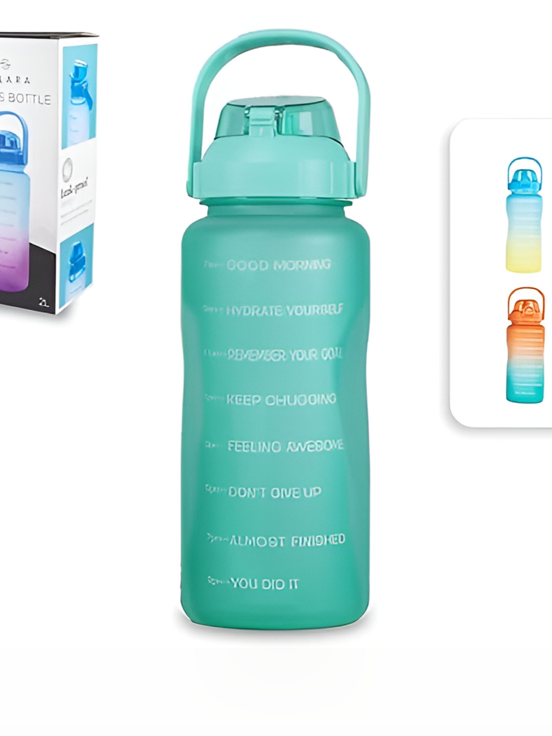 Buy Solara Green Tritan Sipper Water Bottle 2LTR - Water Bottle for ...