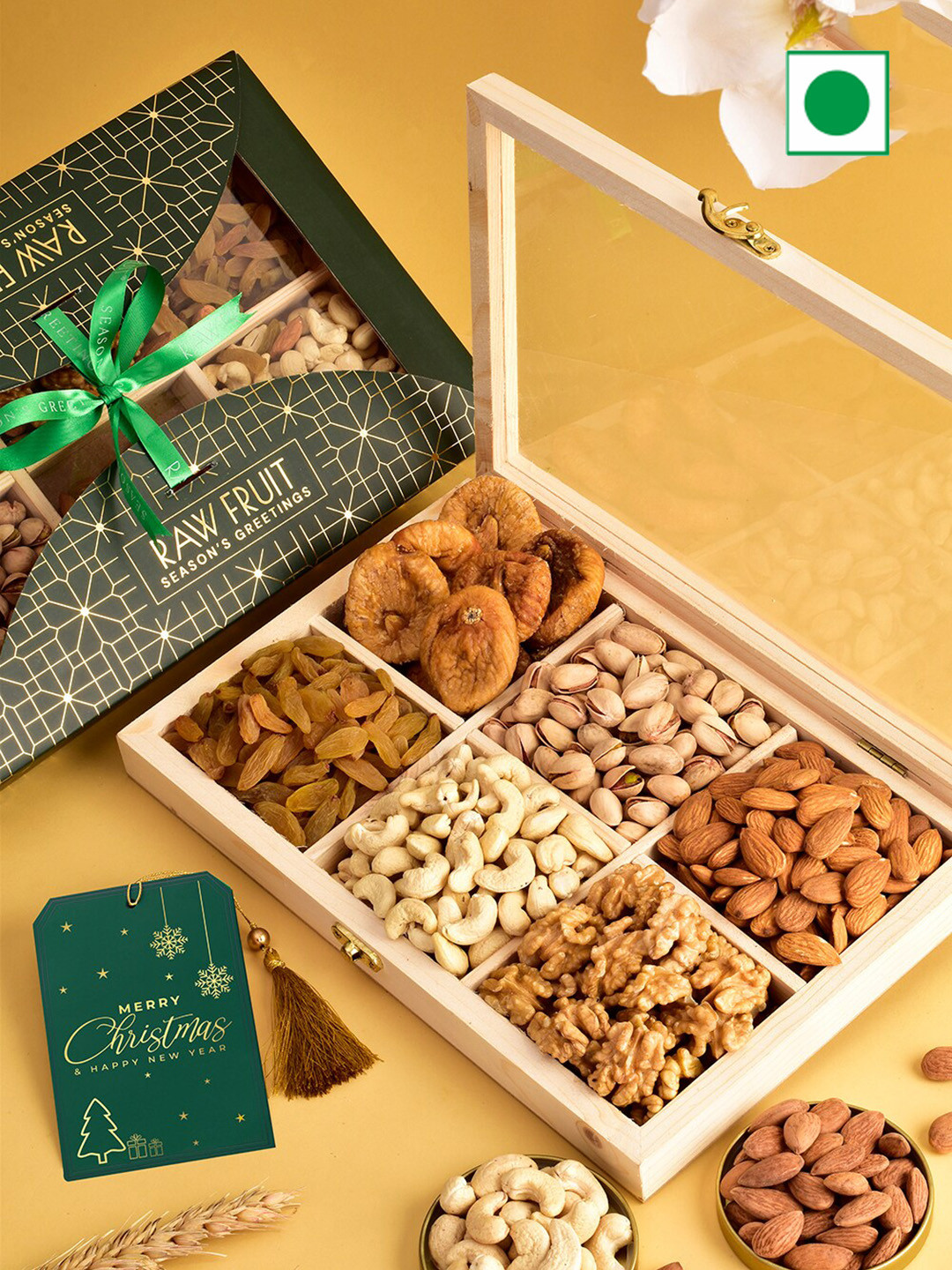 Buy RawFruit Nutty Christmas Cheer - Nuts Seeds And Dried Fruits for ...